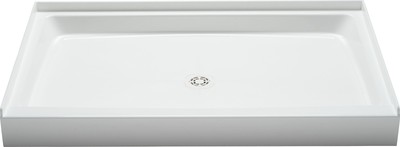 PROFLO PFSB5434 Morenci 54" x 34" Rectangular Shower Base - White ...