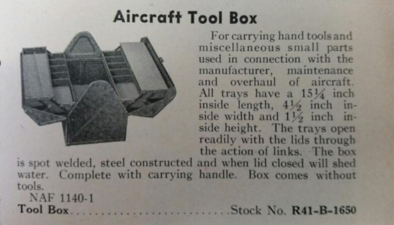 WWII USN NAVY Air Force U.S.N N.A.F 1140-1 Toolbox Kennedy vintage | eBay