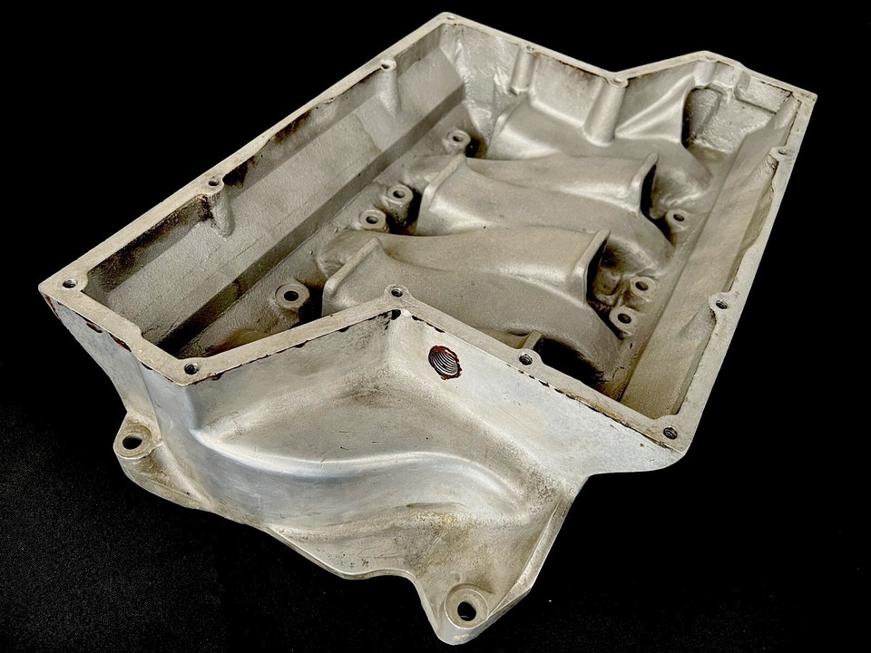 ORIGINAL SHELBY LETTERED 289 302 CROSS RAM ALUMINUM INTAKE MANIFOLD | eBay