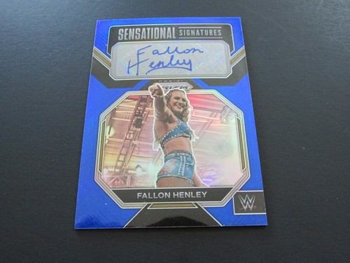 2023 WWE Prizm Fallon Henley #SN-FHR Sensational Signatures Autograph ...