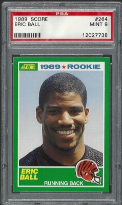 1989 Score #264 Eric Ball RC Rookie PSA 9 MINT 12027738 | eBay
