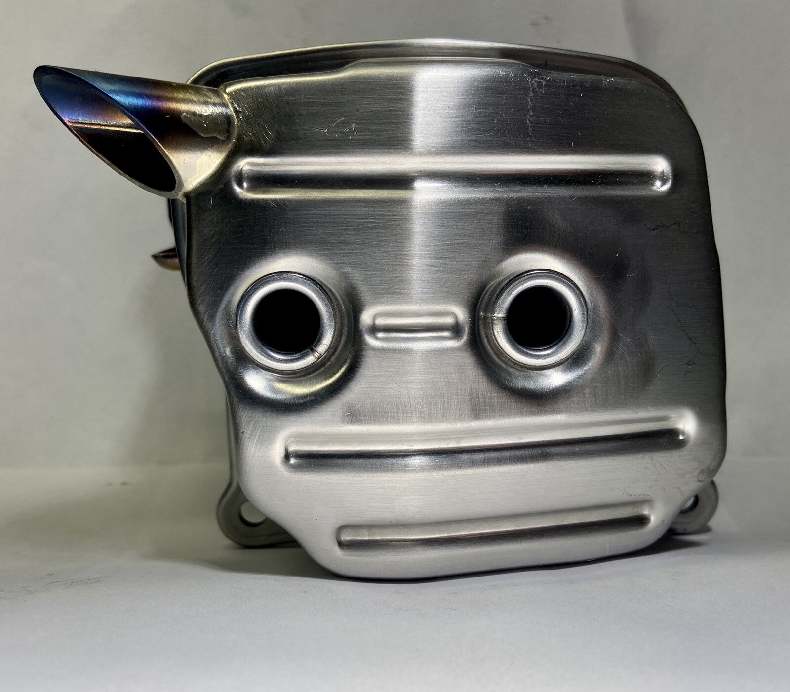 BRAND NEW OEM STIHL MS441 MS 441C PORTED EXHAUST DUAL PORT MUFFLER MOD ...