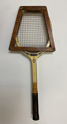Vintage TAD Davis Classic II Tennis Racquet All Original Wood | eBay