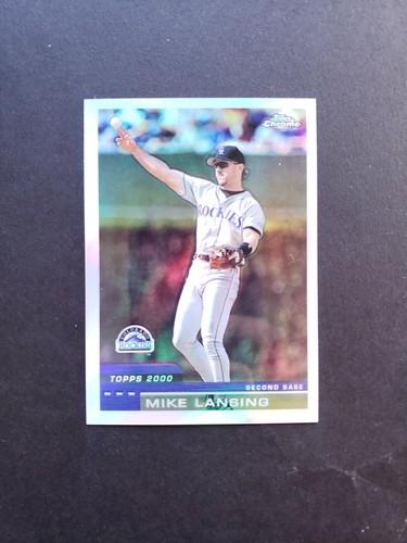 2000 Topps Chrome Refractor #41 Mike Lansing Rockies | eBay