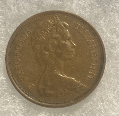 New Pence 2 1975, Queen Elizabeth Coin Issue British England 2 II | eBay