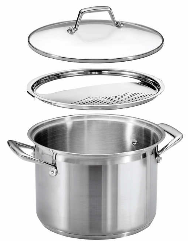 Tramontina 8 Quart Lock-N-Drain Pasta Cooker, Stainless steel. | eBay