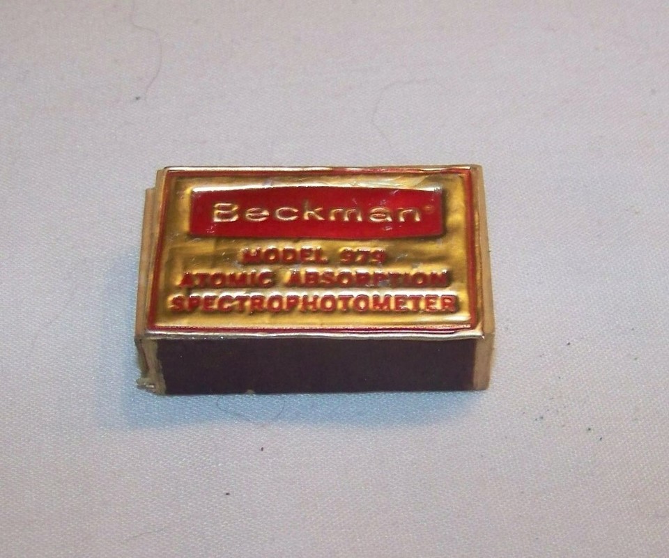 VINTAGE BECKMAN MODEL 979 ATOMIC ABSORPTION SPECTROMETER ADVERTISING ...