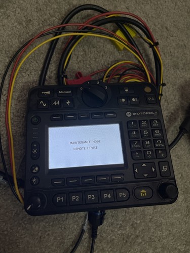 Motorola PMUN1045C 09 O9 Control Head for APX6500 APX7500 APX8500 | eBay