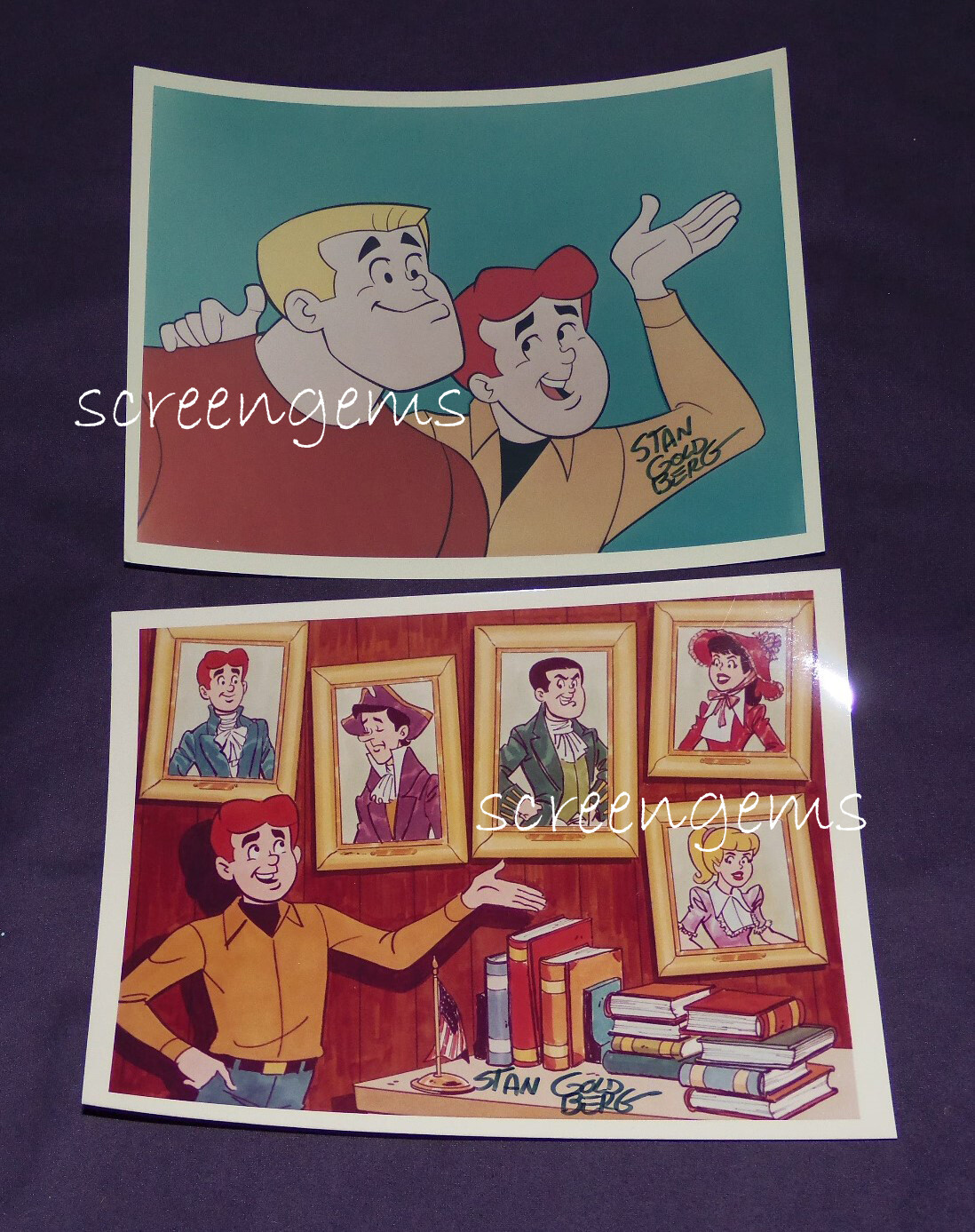 Archies original CBS-TV photos 1969 signed Stan Goldberg artist ...