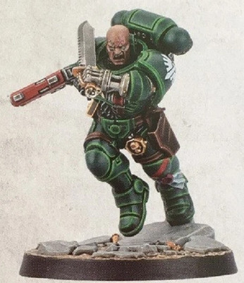 REIVER LIEUTENANT VARIEL Dark Angels Heroes RARE Kill Team Space ...