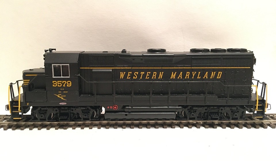 HO Bachmann 60708 Western Maryland GP35 Diesel Locomotive WM #3579 DCC ...