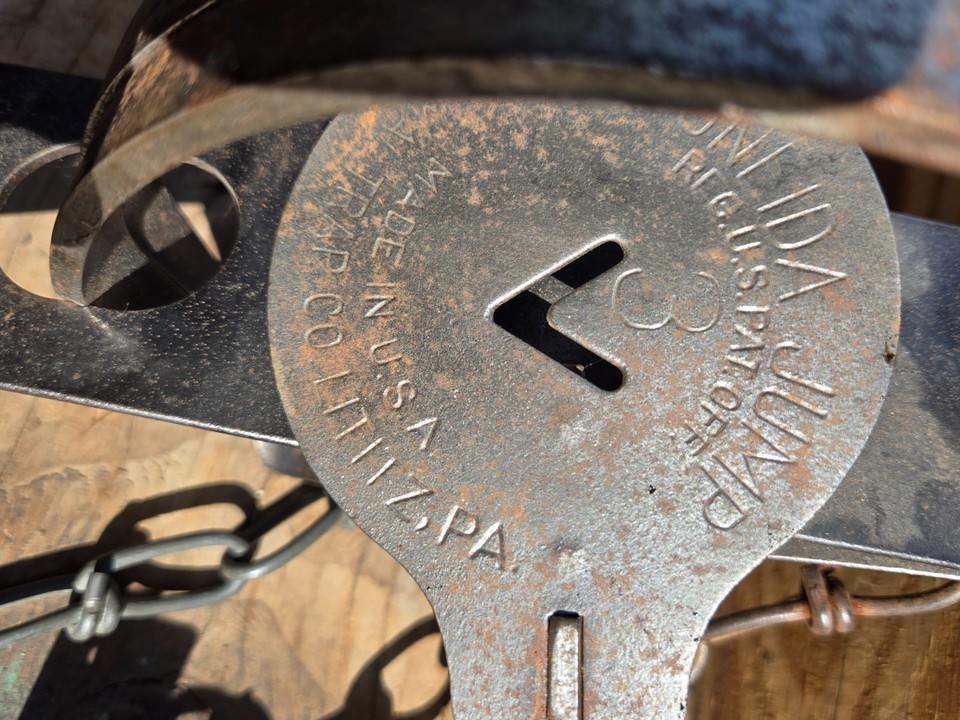 Lot of 3 Vintage Oneida Victor jump traps trap trapping #14 #13 #3 | eBay