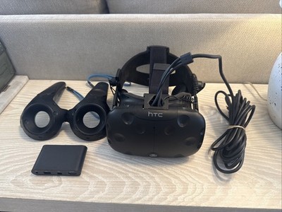 HTC Vive Virtual Reality VR Headset Deluxe Audio Strap LINK Cables ...