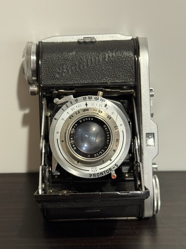 BALDA Baldinette Vintage Bellows Camera Baldanar f/3.5 50mm Lens WEST ...