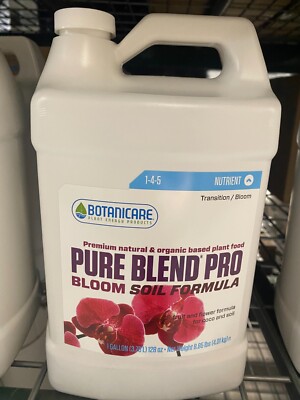 Botanicare Pure Blend Pro Bloom Soil Formula 1 Gallon - nutrient | eBay