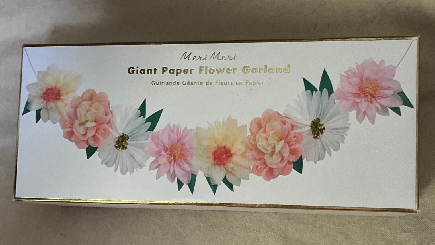 Meri Meri Flower Garden Giant Garland (Pack of 1) | eBay