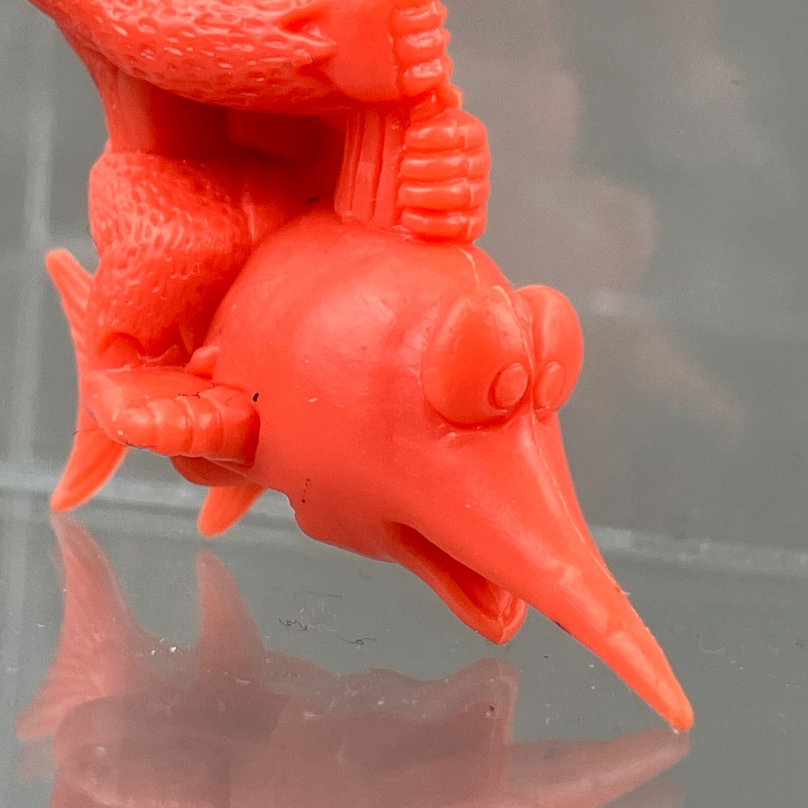 Vintage Bandai Nintendo Donkey Kong Enguarde Orange Keshi Rubber Eraser ...