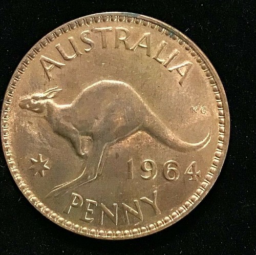 1964 Australian One Penny - Unc (A) | eBay