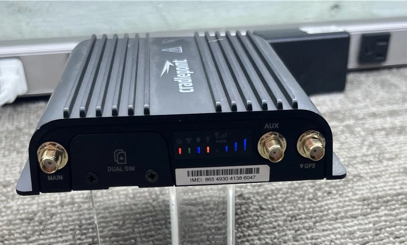 Cradlepoint LTE Router Dual SIM IBR600C-150M-D WA-36A12R With Power ...