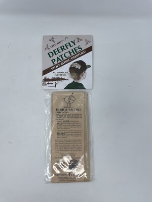 New 4 Pack Trednot Deerfly Patches Deer Fly Patch Tape Strip No Odor | eBay