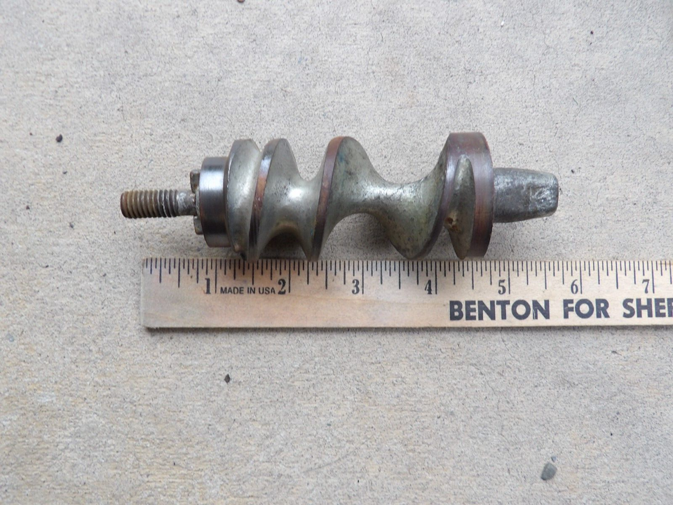 Vintage Universal No 2 Food Meat Grinder Worm Gear | eBay