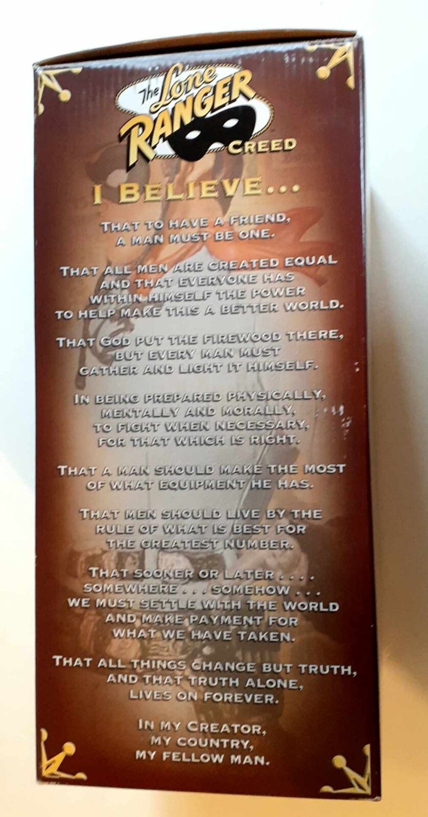 ELECTRIC TIKI LONE RANGER Retro Variant STATUE Maquette 11/200 SIDE ...