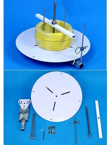 Big Portable Electrical Cable Cord Spool Reel Dispenser Stand Roller ...