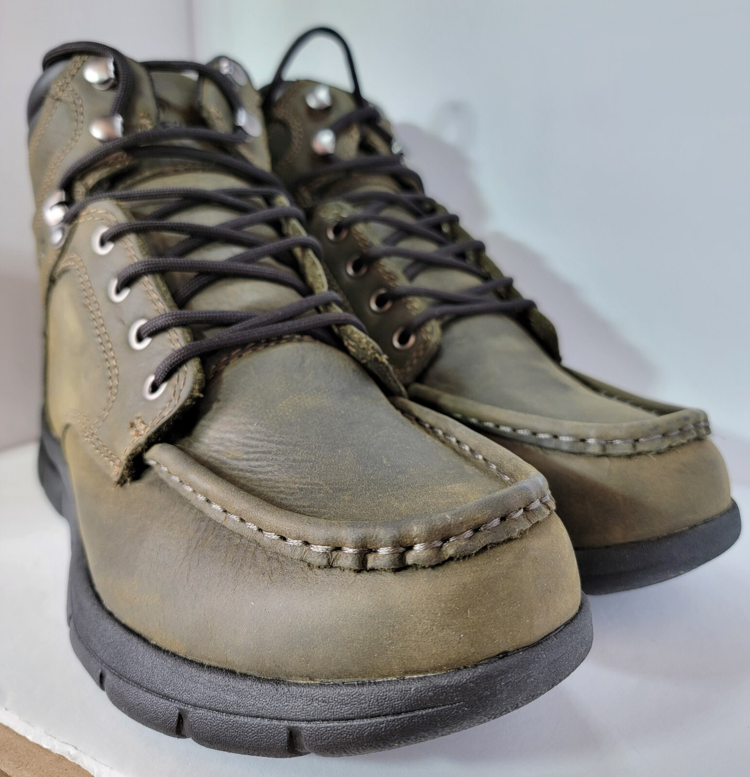 Wolverine WIDE ALL-WEATHER Tough Boots KARLIN Construction Moisture ...