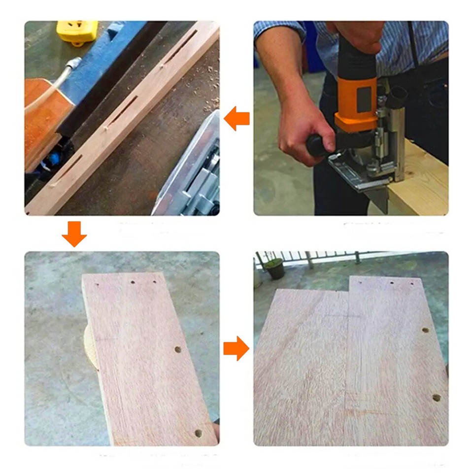 100pcs Carpentry DIY Tenon Biscuit Tenon Pieces for Tenon Machine (0 ...