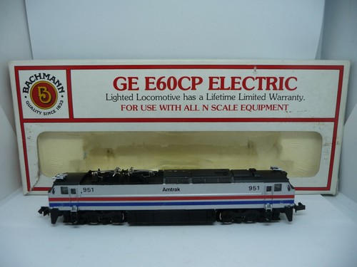 Bachmann 65555 - Elektrolokomotive GE E60CP 951 "Amtrak" - Maßstab N in OVP ! | eBay