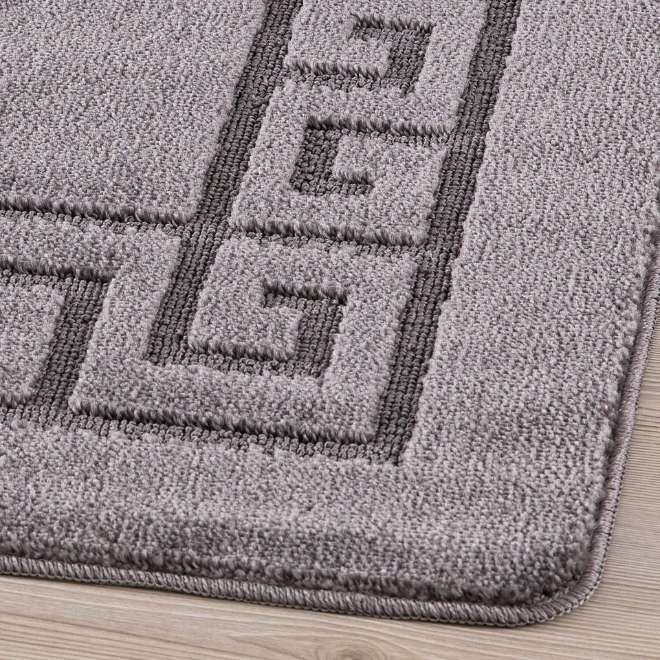 Non Slip Bath Mat Extra Large Bathroom Rugs Water Absorbent Toilet ...