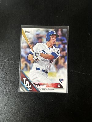 Corey Seager 2016 Topps Rookie Card (RC) Series 1 #85 MVP? | eBay