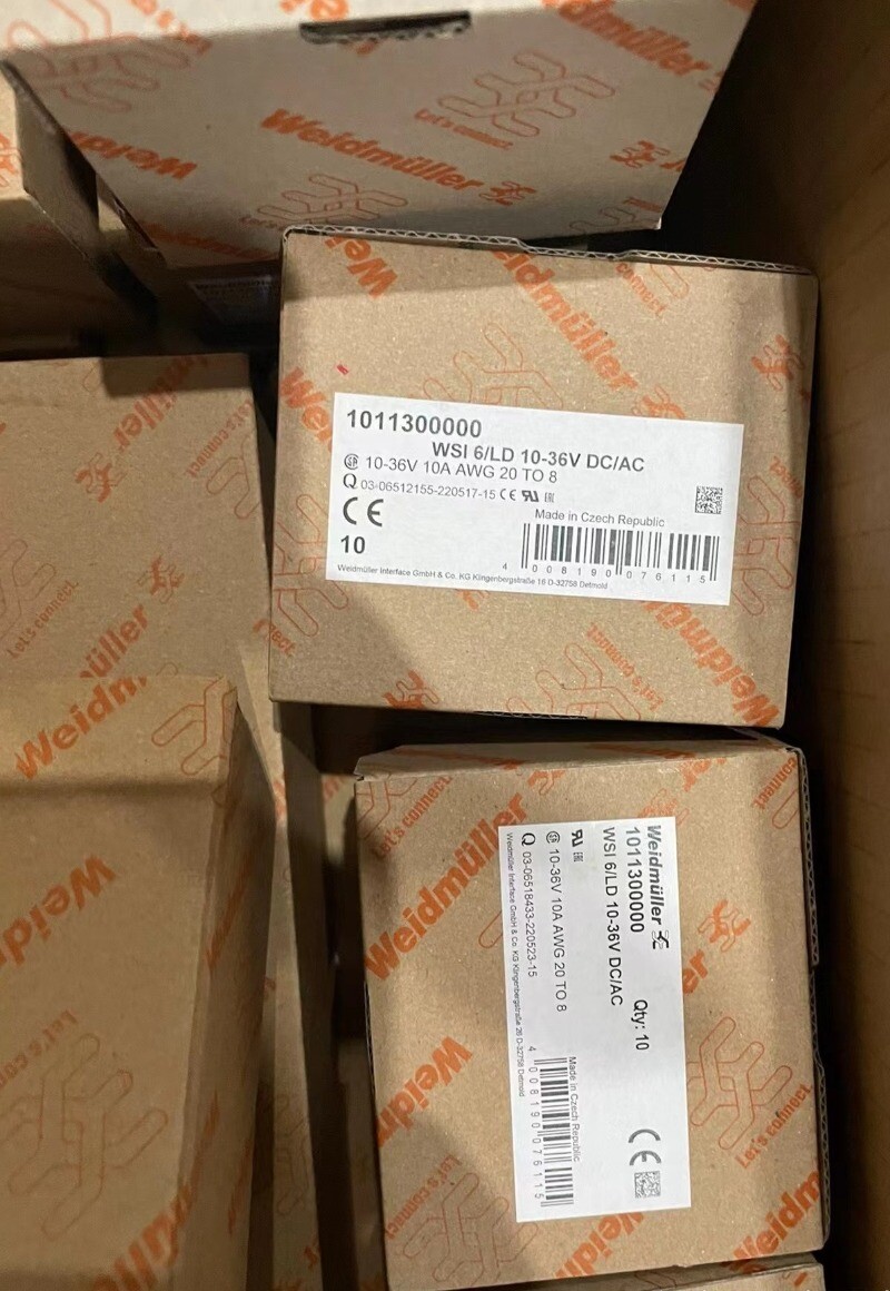 Weidmüller 1011300000 WSI 6/LD 10-36V DC/AC Terminal Block Fuser ...