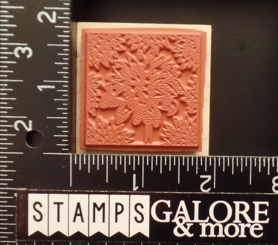 PAPER PARACHUTE RUBBER STAMPS BOTANICAL FLOURISH FLOWERS #294 | eBay