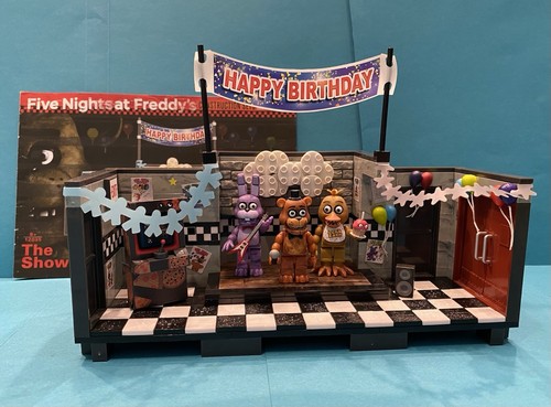 Five Night's at Freddy's FNAF McFarlane Set 12035 Show Stage COMPLETE w ...