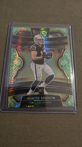 2019 Panini Select - Snake Skin Concourse Hunter Renfrow #33 | eBay