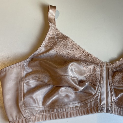 Amoena Nancy Wire-Free Masectomy Bra Blush 44808 Size 44A Comfort Front ...