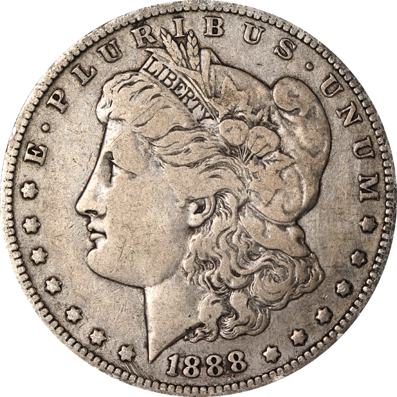 1888-O Morgan Silver Dollar - VAM 7A, Shooting Star | eBay