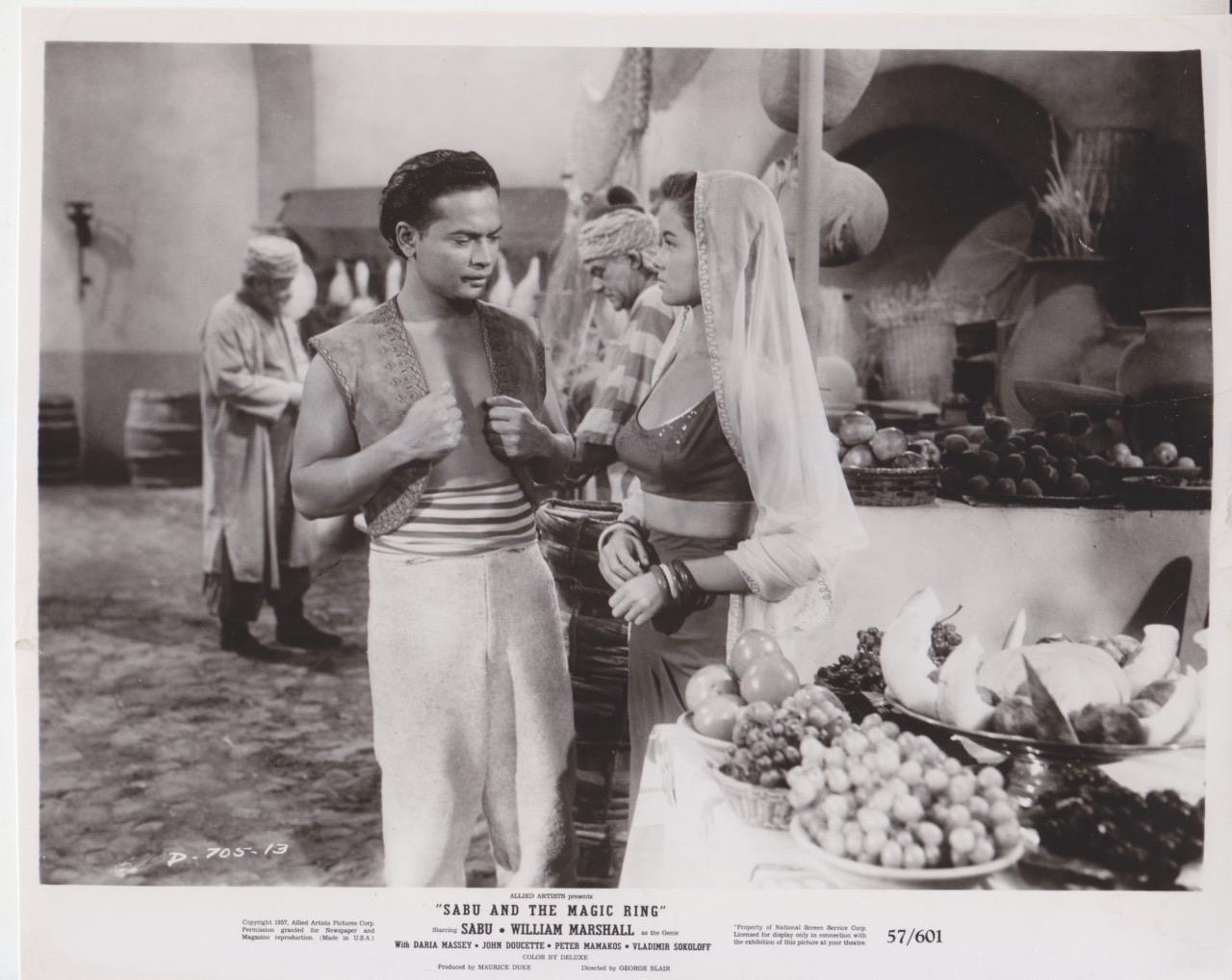 Sabu in "Sabu and the Magic Ring" 1957 Vintage Movie Still | eBay