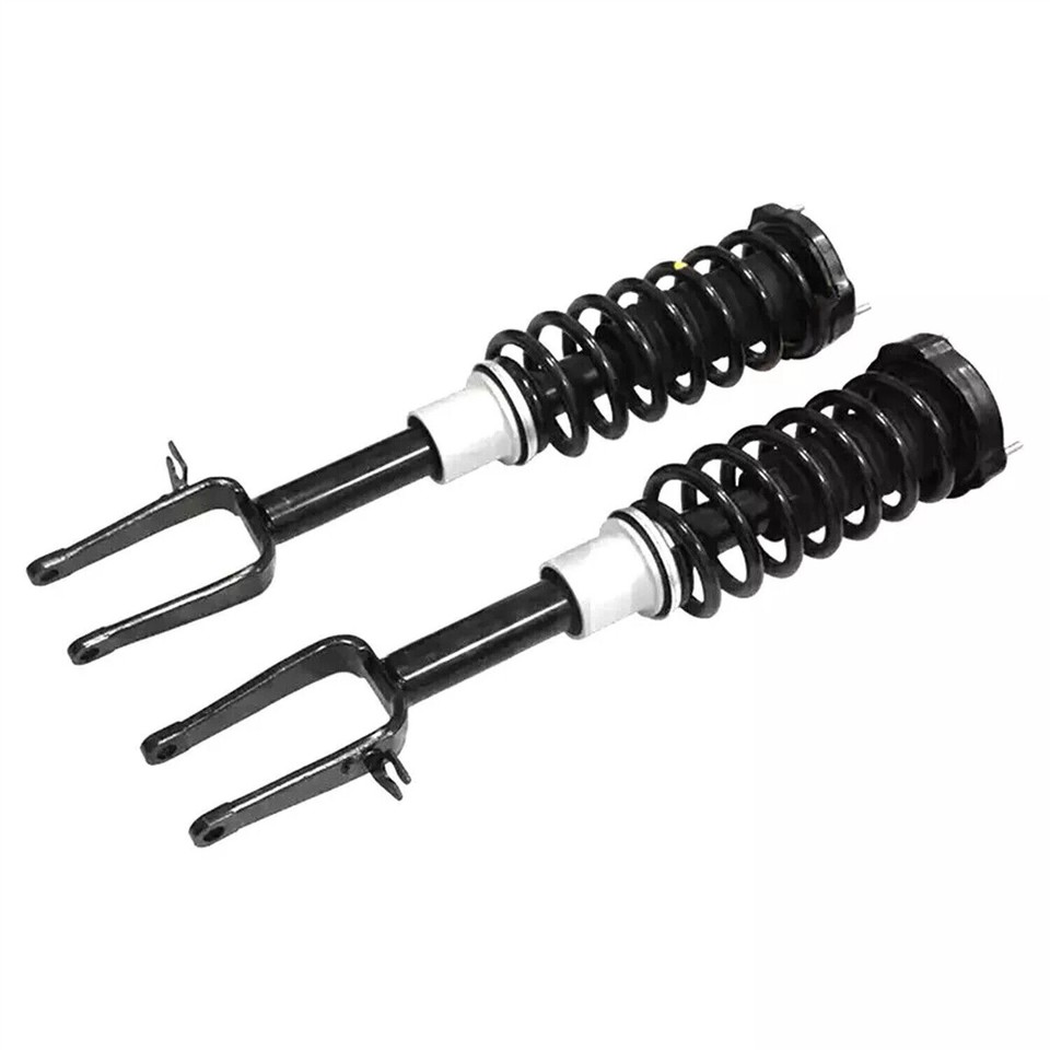 2× Front LH+RH Shock Struts Assys for Mercedes W211 S211 E350 4-Matic 3 ...