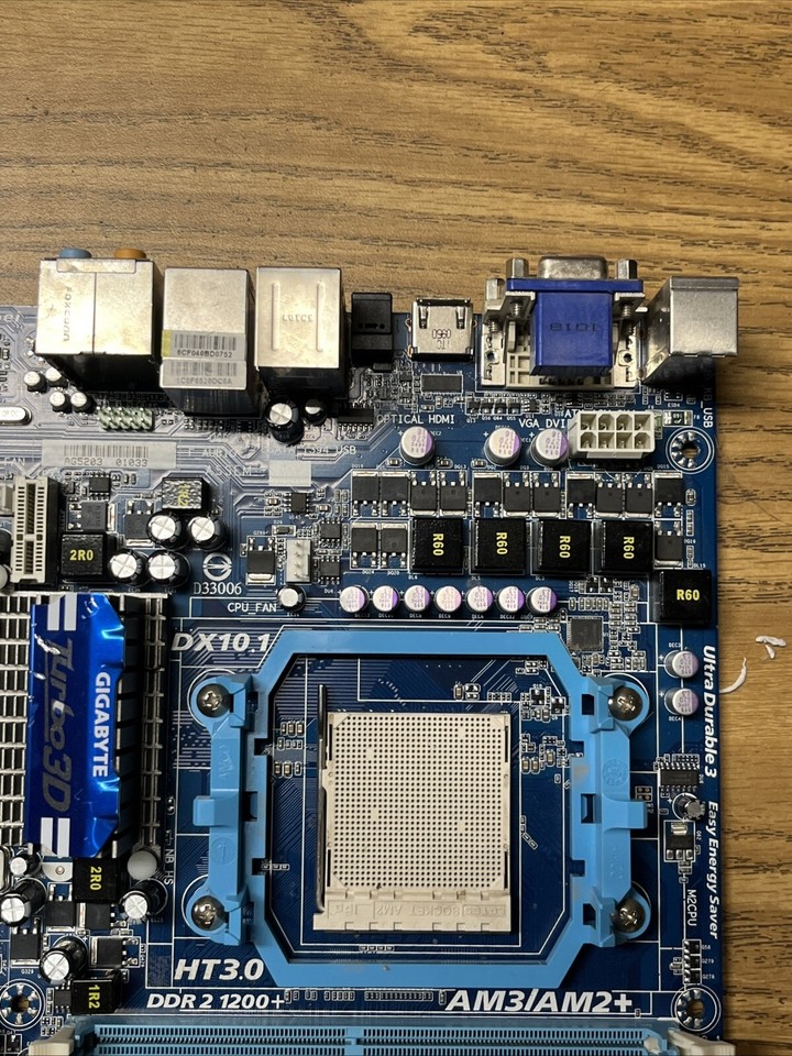Gigabyte Motherboard AM3/AM2+ AM2 Socket Dual BIOS | eBay