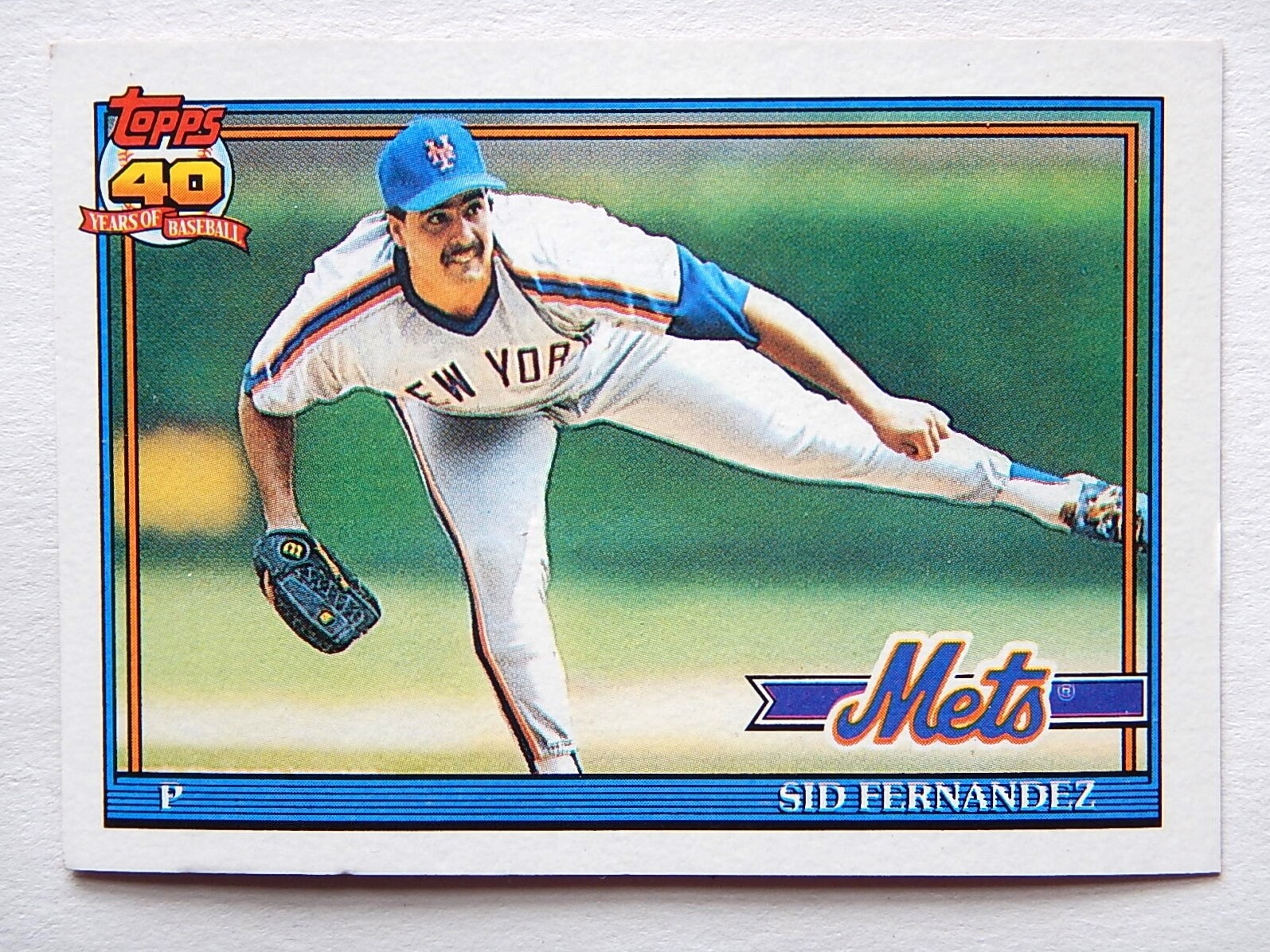 Sid Fernandez #230 Topps 1991 Baseball Card (New York Mets) VG | eBay