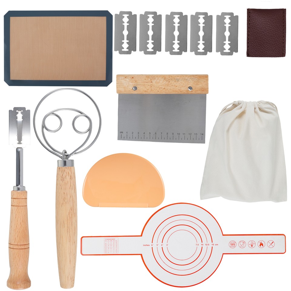 Bread Making Tools Practical Bread Baking Starter Kit Includes Yeast ...