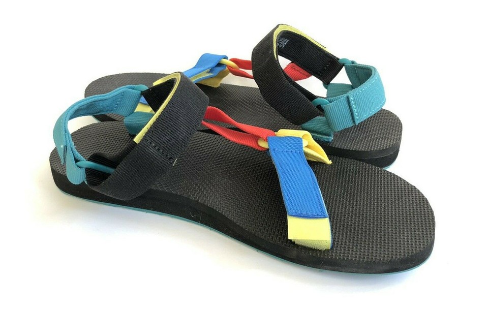 TEVA MEN ORIGINAL UNIVERSAL 90S MULTI STRAPPY SPORT SANDAL US 10 / EU ...