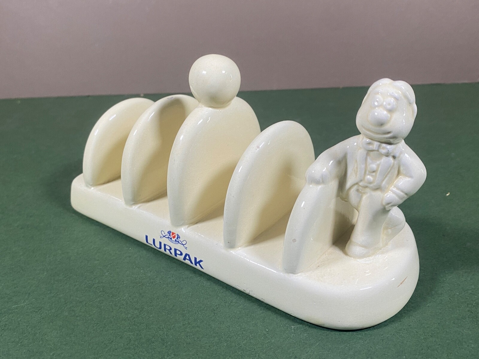 Lurpak Vintage Ceramic Toast Rack "Douglas the Butter Man" | eBay UK