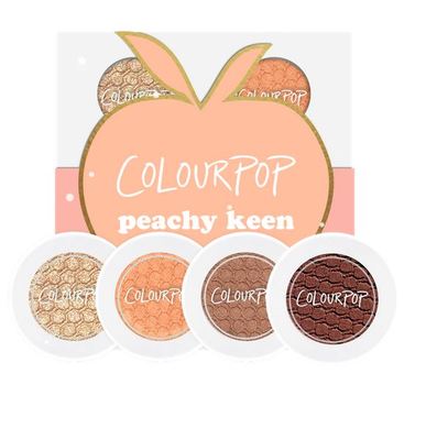 Colourpop Eyeshadow Quad Set in Peachy Keen | eBay