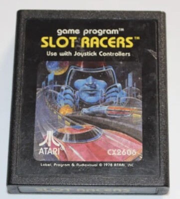 SLOT RACERS (Atari 2600 VCS) 1978 VIDEO GAME Cartridge Only | eBay