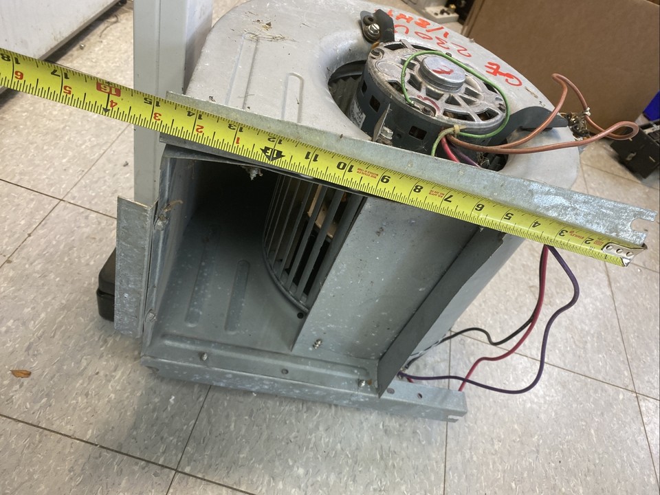 GE 5KCP39GG Squirrel-Cage Blower Fan 2-Speed 1/3-Hp 1-Ph Therm-Protect ...