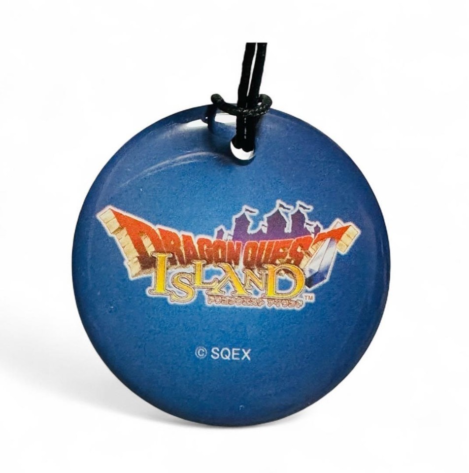 SQEX Dragon Quest Island Strap Adventurer Symbol Blue Plastic ...