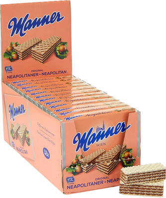 Manner Original Neapolitaner Wafers 75 G, Nuts Pack of 12 900 Gram ...